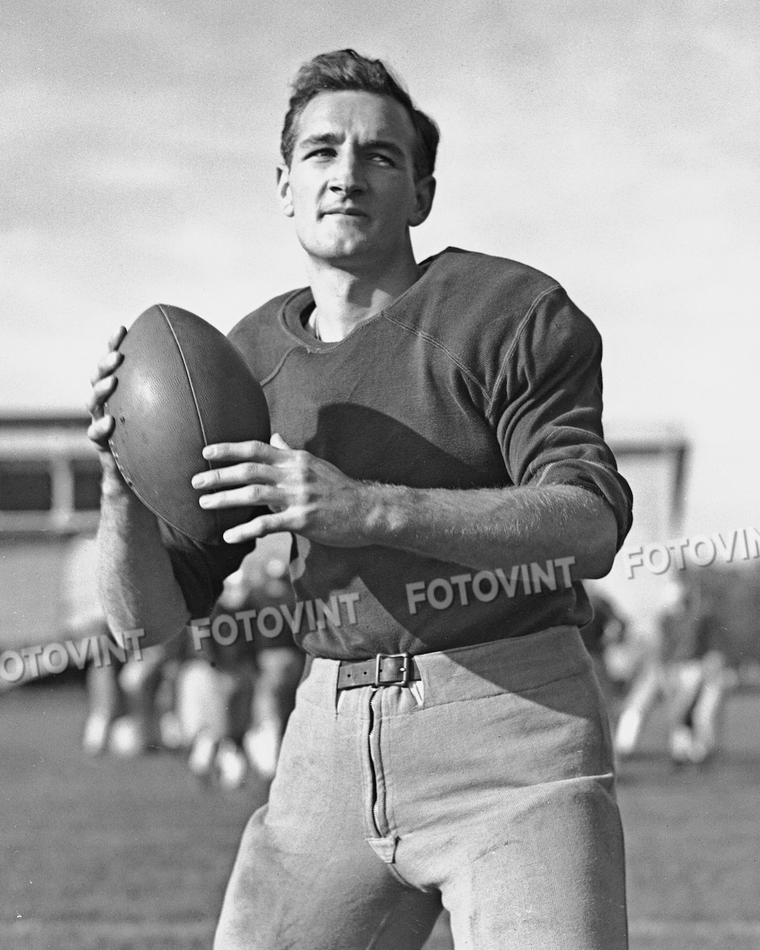 TOM HARMON Photo Picture MICHIGAN Wolverines 1939 College Football ...