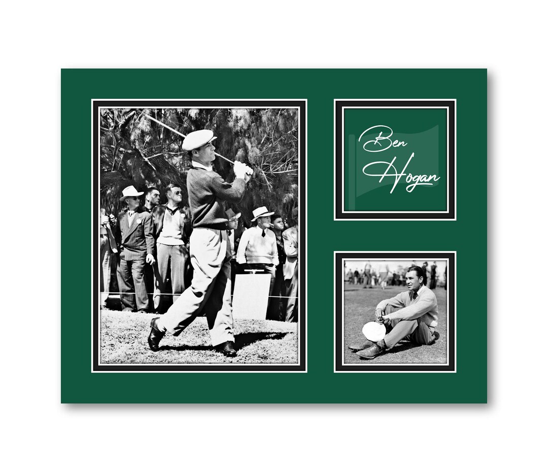 BEN HOGAN Collage Photo Picture GOLF Poster Print in 8x10, 8.5x11 ...