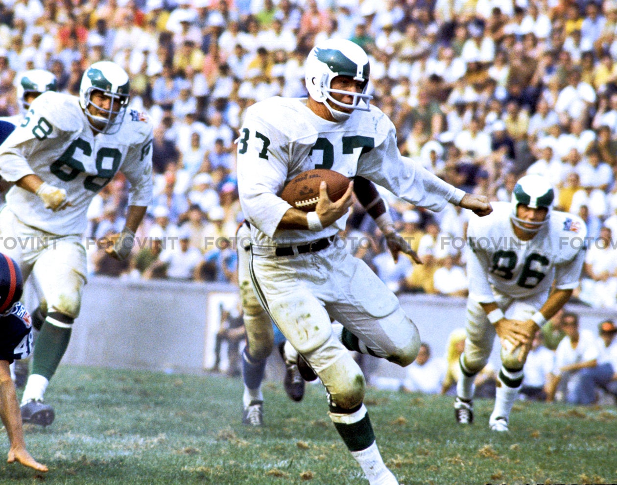 TOM WOODESHICK Photo Picture 1960s PHILADELPHIA Eagles Vintage | Etsy