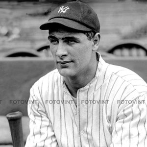 LOU GEHRIG Rookie Photo Picture 1923 New York YANKEES Vintage Baseball ...
