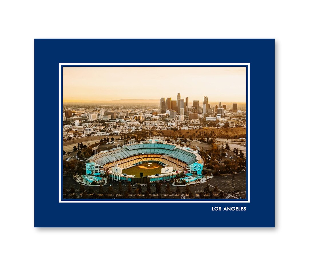 DODGER STADIUM Photo Picture Los Angeles DODGERS Baseball Caption ...