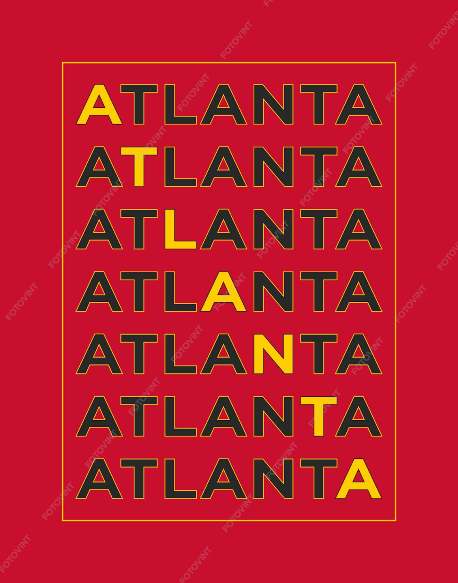 ATLANTA HAWKS Photo Poster BASKETBALL Letter Print Fan Picture - Etsy UK