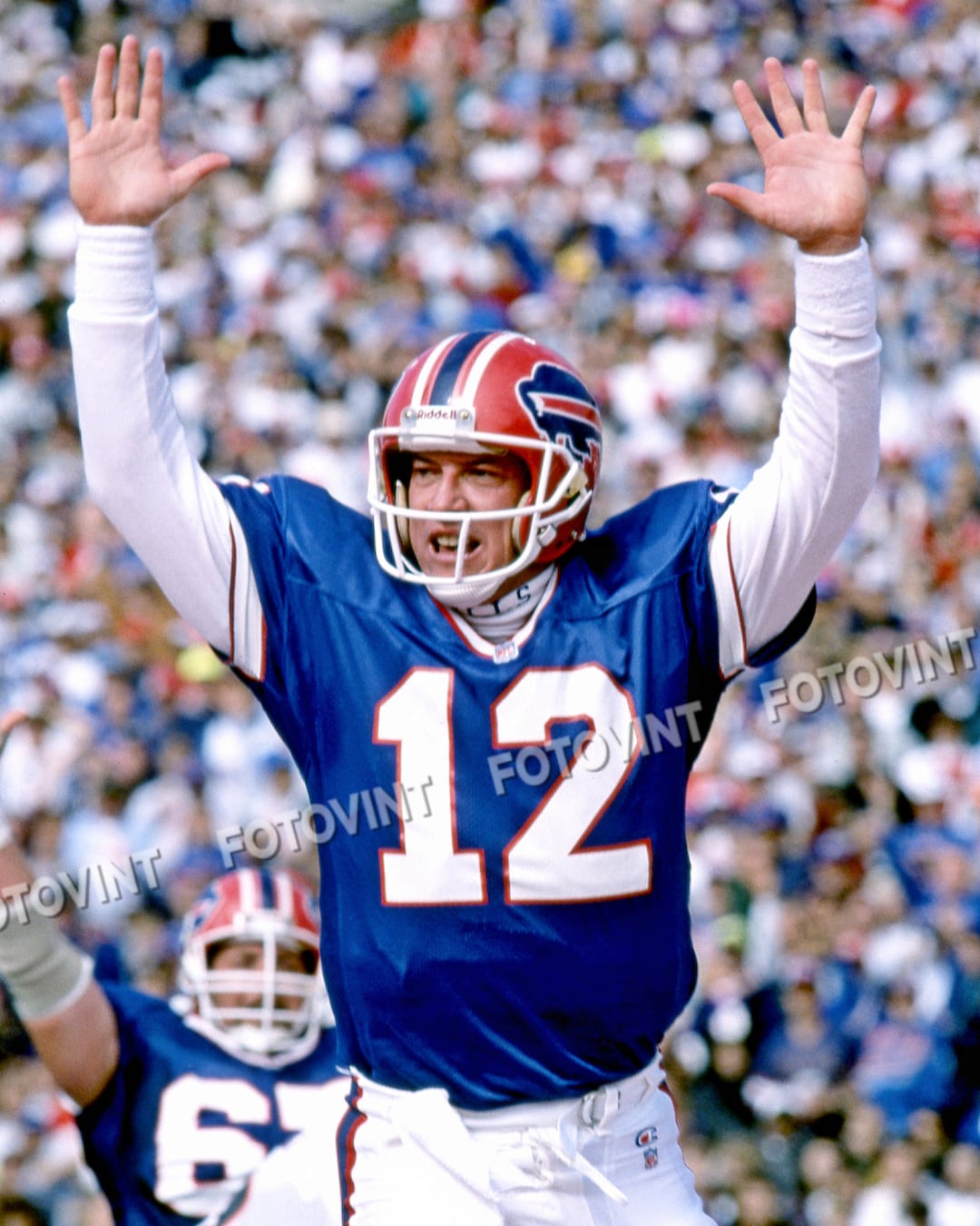 JIM KELLY Photo Picture BUFFALO Bills Football Photograph Print 8x10, 8 ...