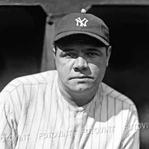BABE RUTH Photo Picture 1924 New York YANKEES Vintage Ny Baseball ...