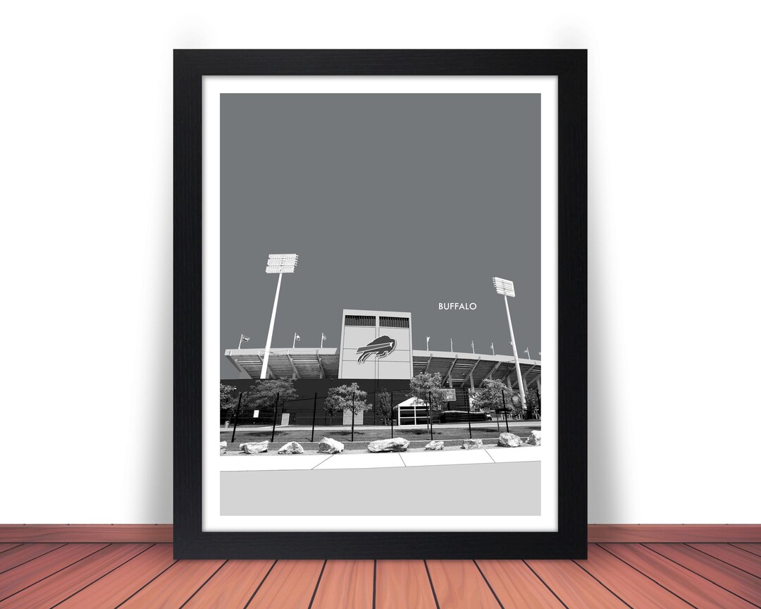 Framed BUFFALO BILLS Highmark Stadium Photo Picture Football Skyline ...