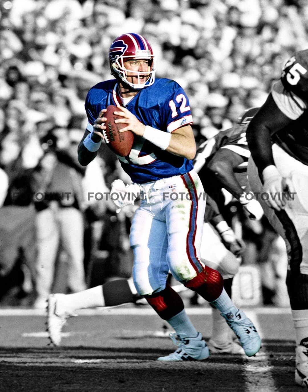JIM KELLY Photo Picture BUFFALO Bills Football Spotlight Photograph ...