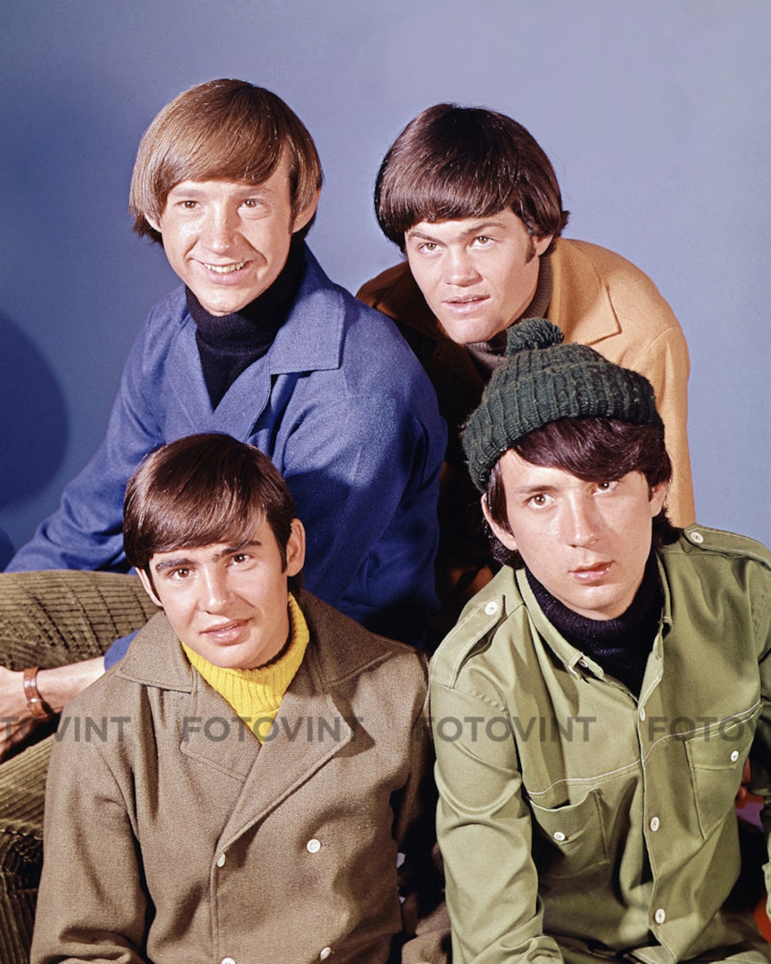 The MONKEES Photo Picture MUSIC Rock & Pop 1960s Band Photograph Print ...