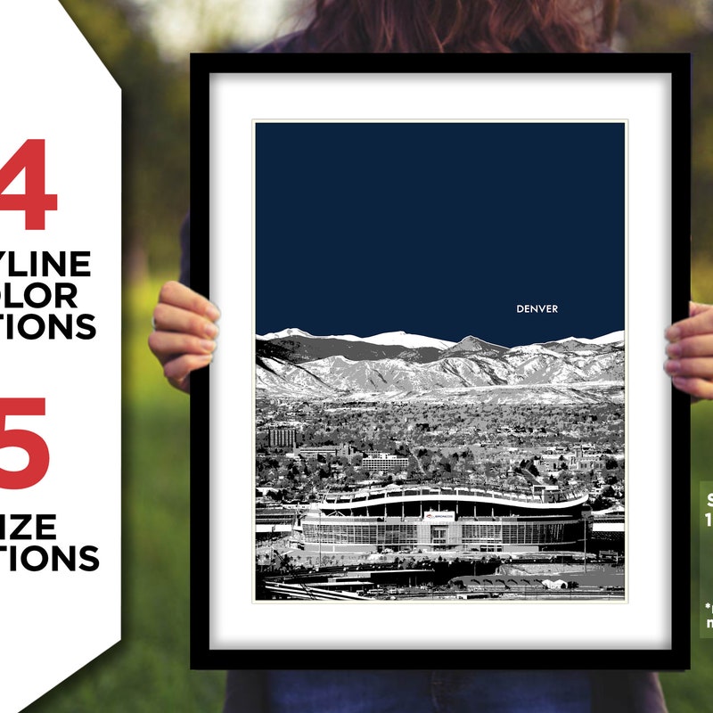 Denver Broncos Sign - Etsy