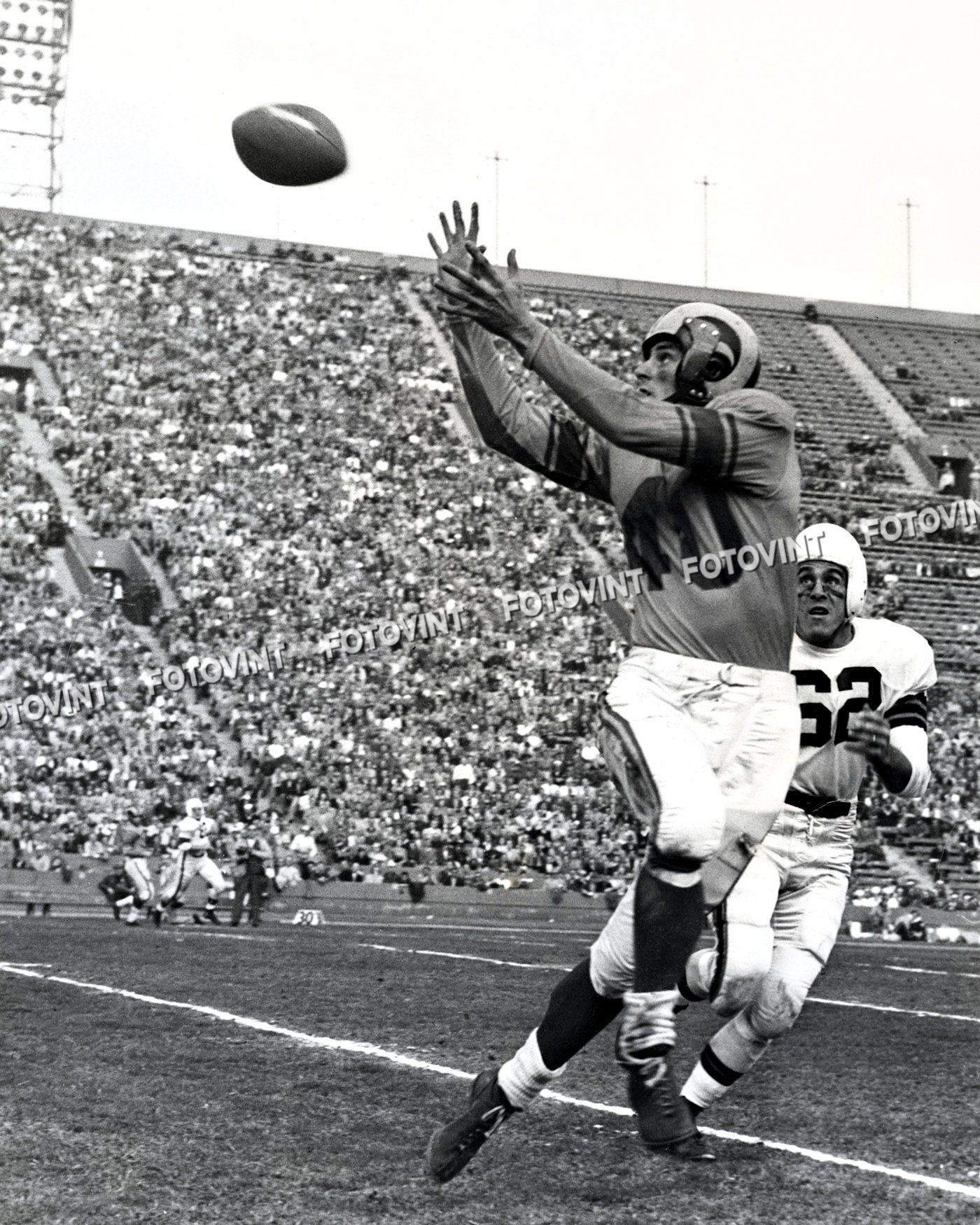 Elroy "crazy Legs" Hirsch Photo Picture Los Angeles RAMS 1950s Vintage ...