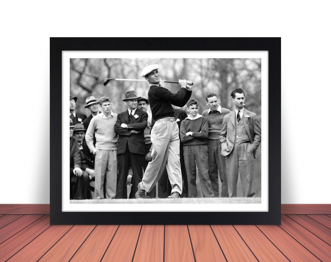 Framed BEN HOGAN Photo Picture GOLF Golfer Golfing Print in 8x10 or ...