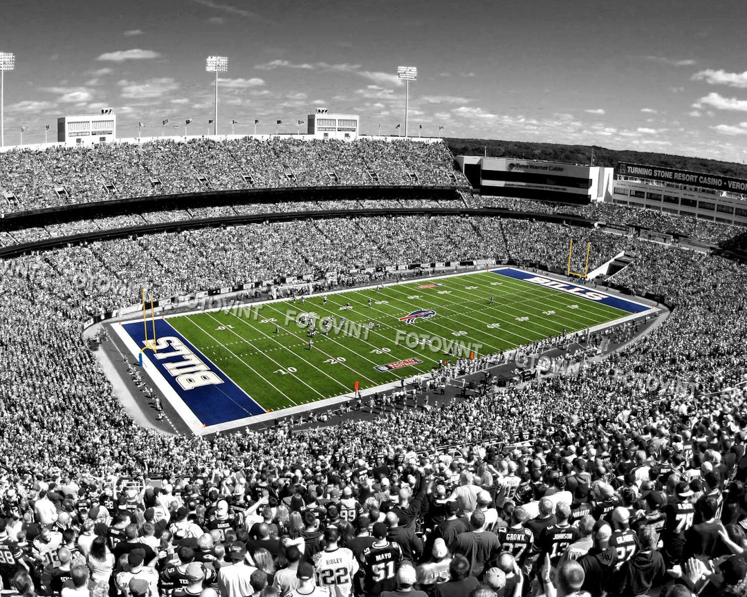 BUFFALO BILLS Highmark Stadium Photo Picture FOOTBALL Spotlight Poster ...