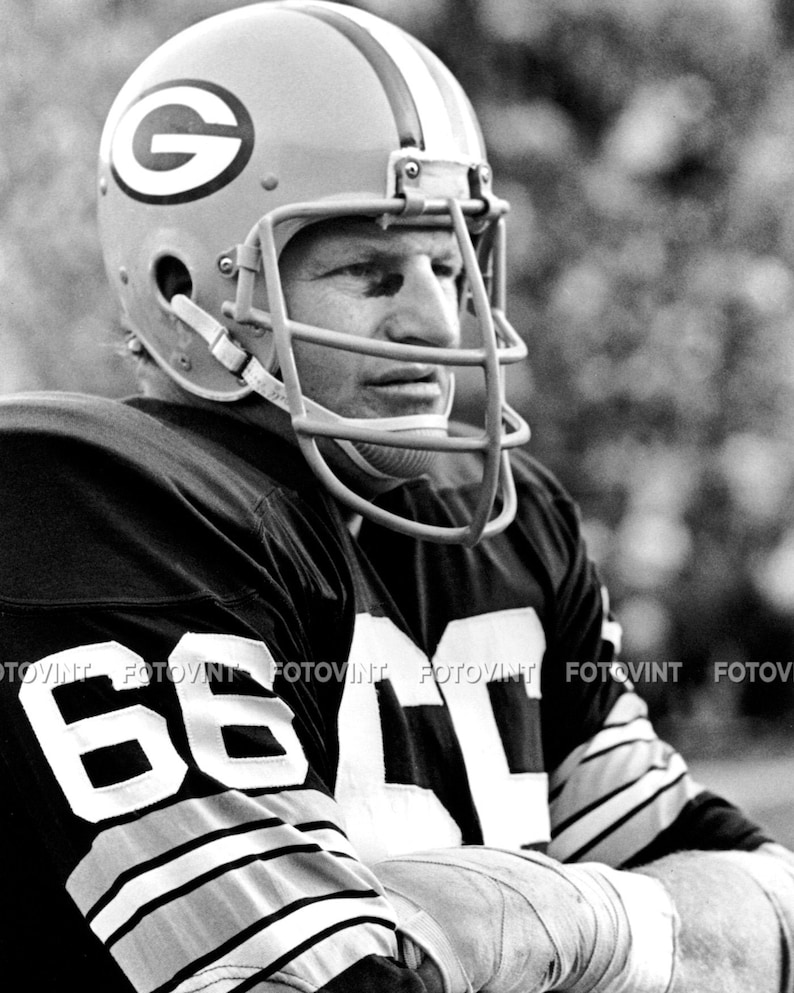 Ray Nitschke GREEN BAY PACKERS Photo Picture Lambeau Field Legend ...