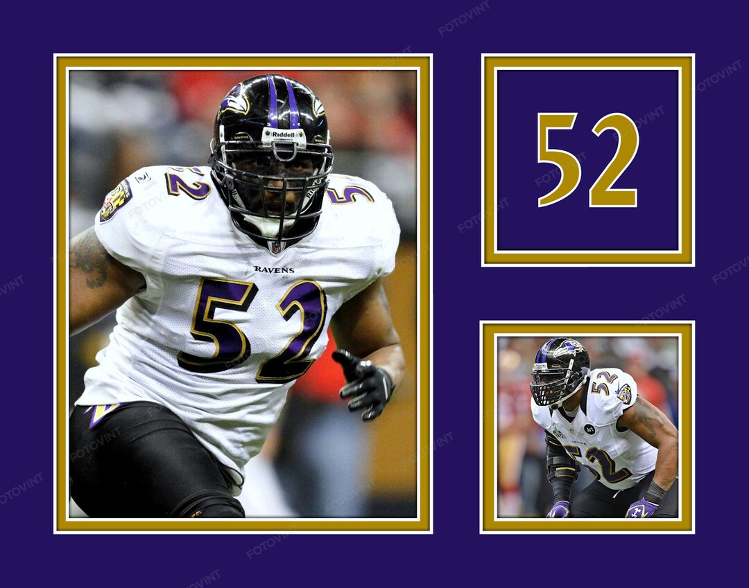 RAY LEWIS Photo Collage Print Baltimore RAVENS Football Picture Poster ...