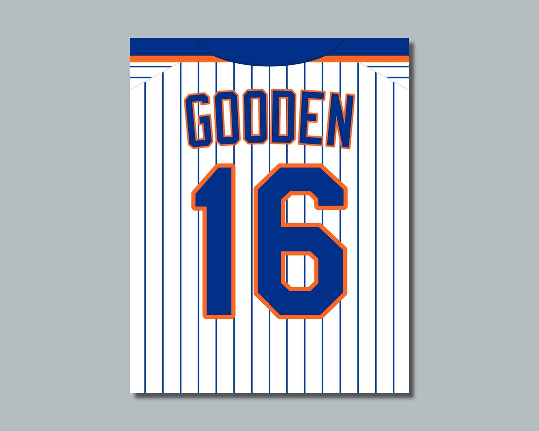 DWIGHT GOODEN Photo Picture Art 1986 New York Mets World Series ...
