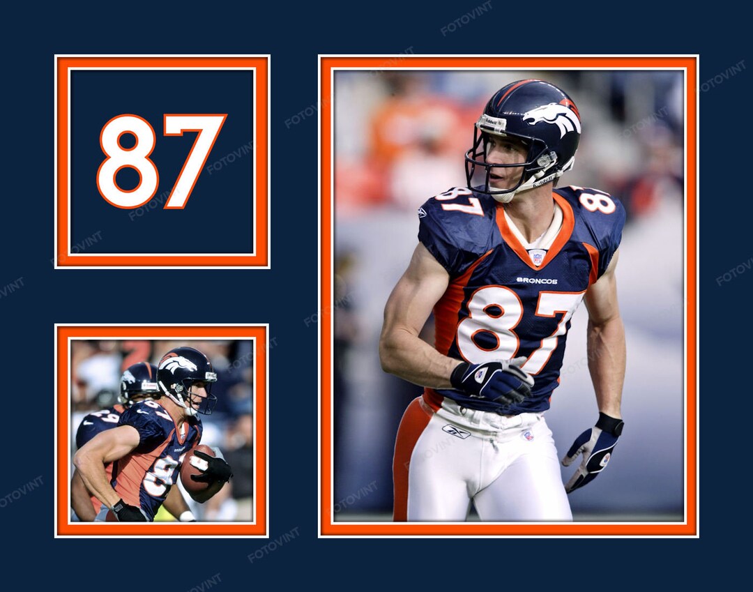 Ed Mccaffrey DENVER BRONCOS Photo Poster Collage FOOTBALL Picture Print ...