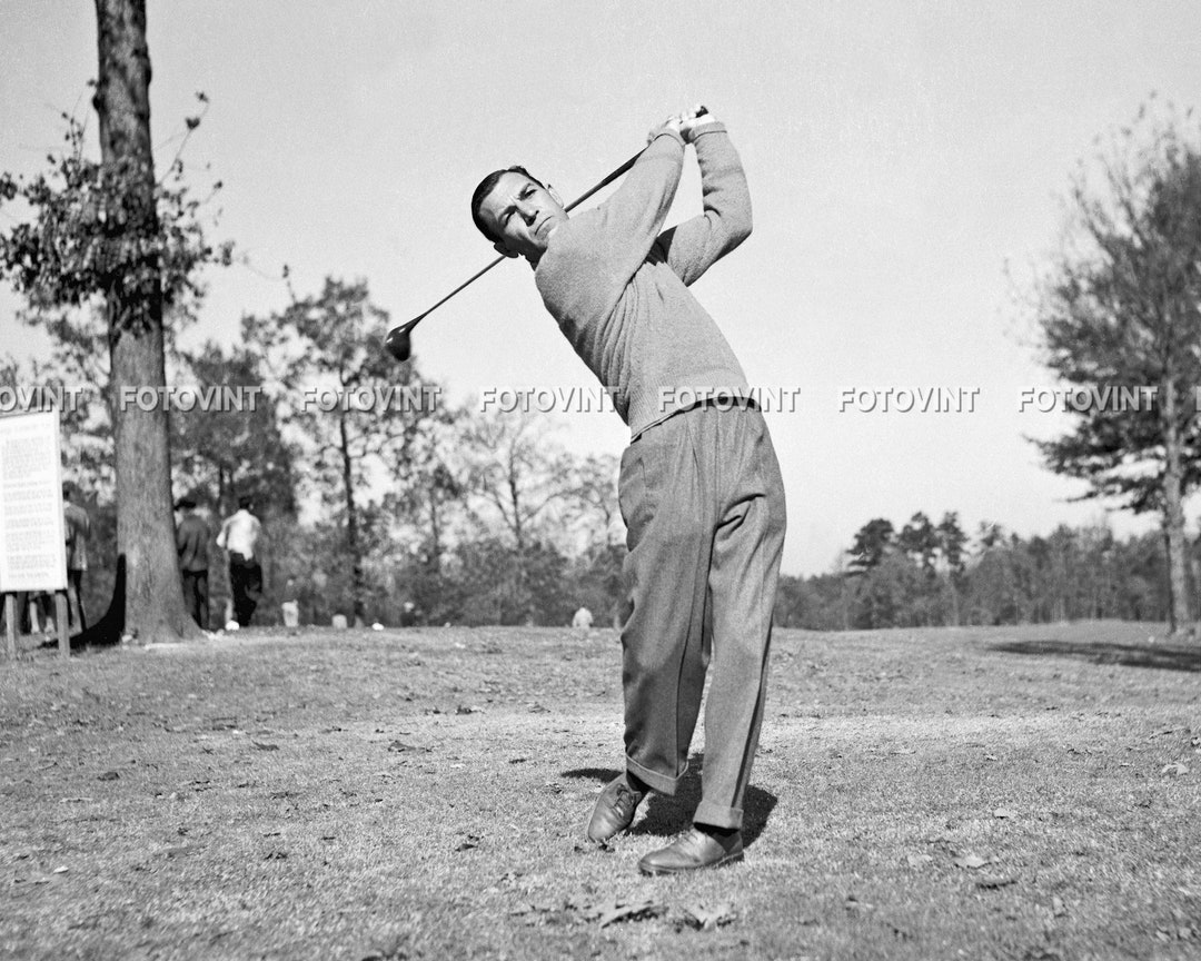BEN HOGAN Golf Photo Picture VINTAGE Swing Photograph Print 8x10, 8 ...