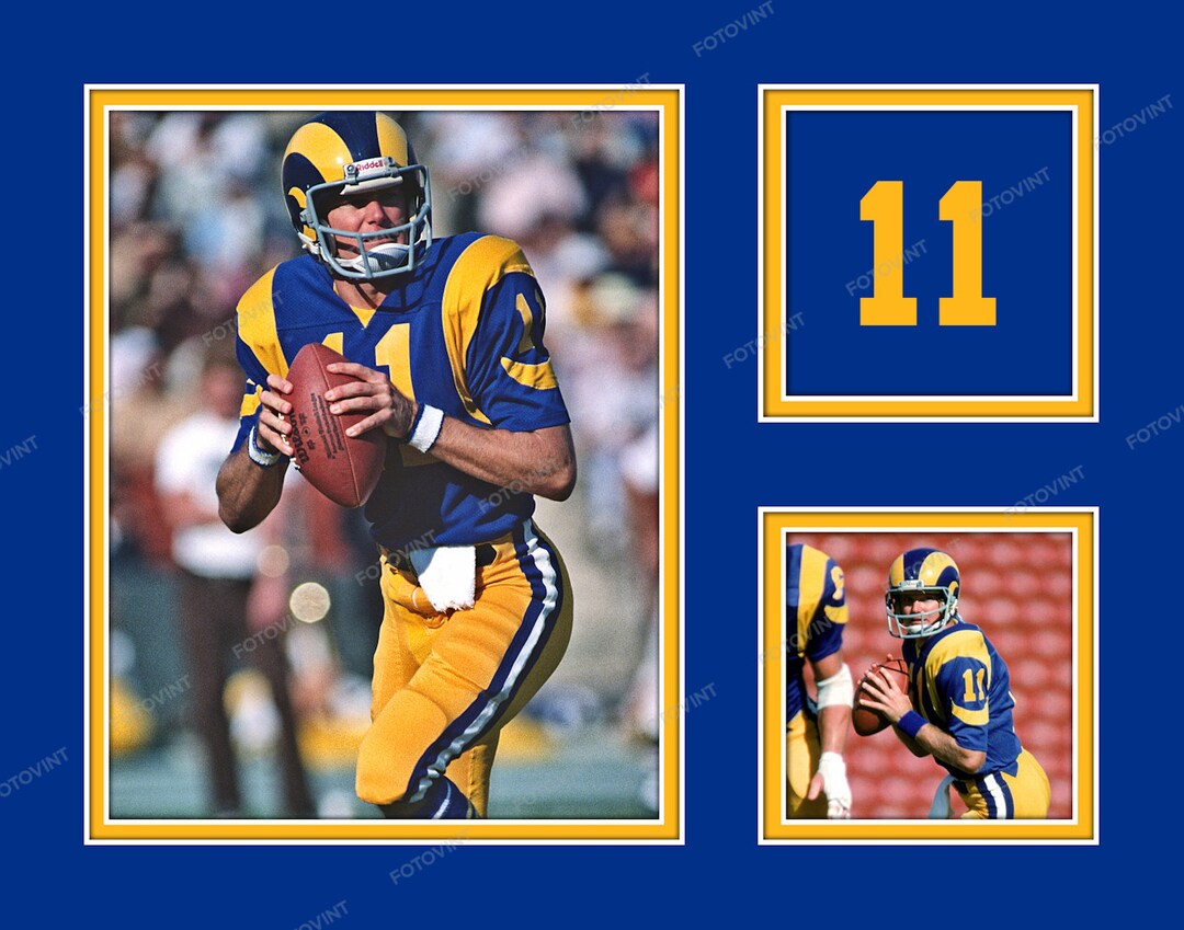 PAT HADEN Collage Photo Picture Los Angeles RAMS Football Poster Print ...
