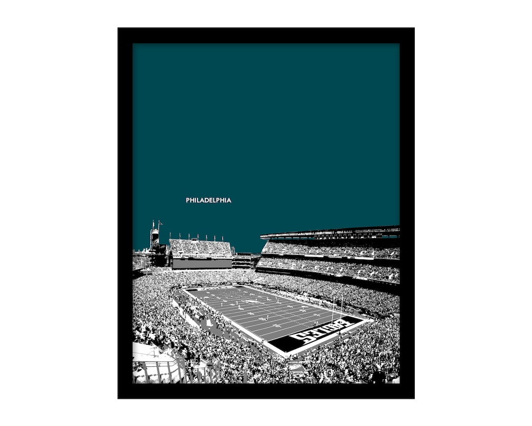 PHILADELPHIA EAGLES Framed STADIUM Photo Picture Lincoln Financial ...