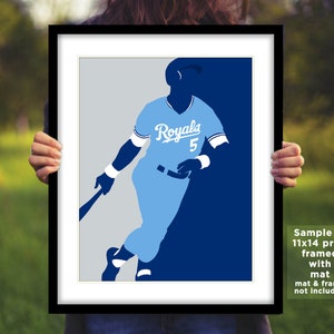 GEORGE BRETT Photo Poster Kansas City ROYALS Baseball Sports Player Art ...