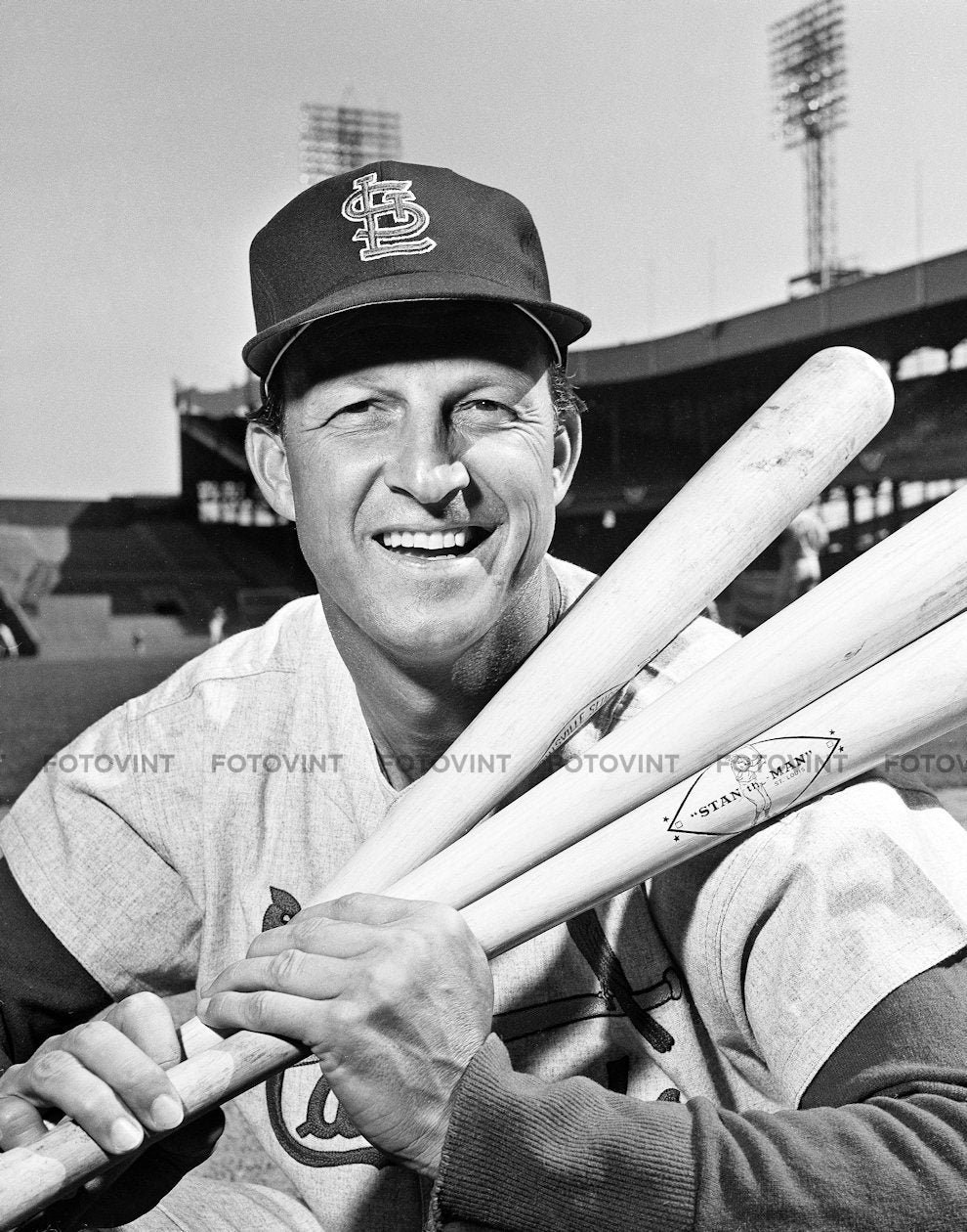 St. Louis Cardinals STAN MUSIAL Photo Picture BASEBALL Photograph Print ...