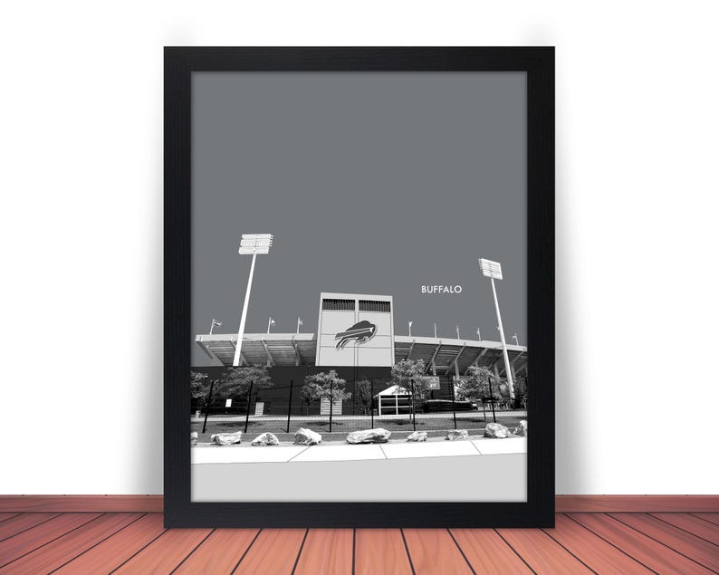 BUFFALO BILLS Highmark Stadium Photo Picture Football Skyline Poster ...