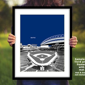 T-MOBILE PARK Photo Picture SEATTLE Mariners Baseball Stadium City ...