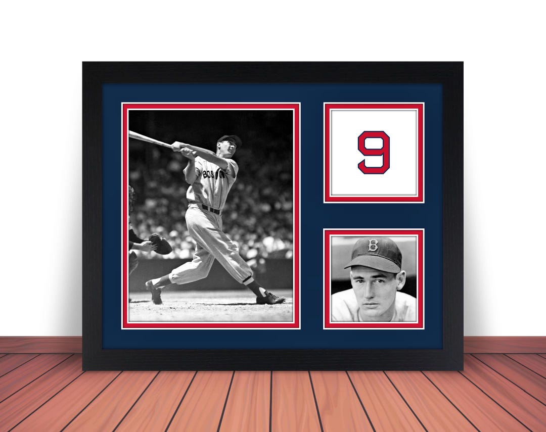 Ted Williams BOSTON RED SOX Collage Photo Baseball Picture Poster Print ...