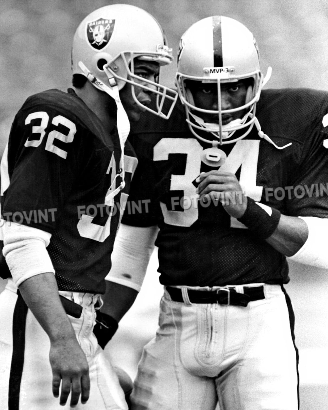 Bo Jackson & Marcus Allen Photo Picture LOS ANGELES RAIDERS Football ...