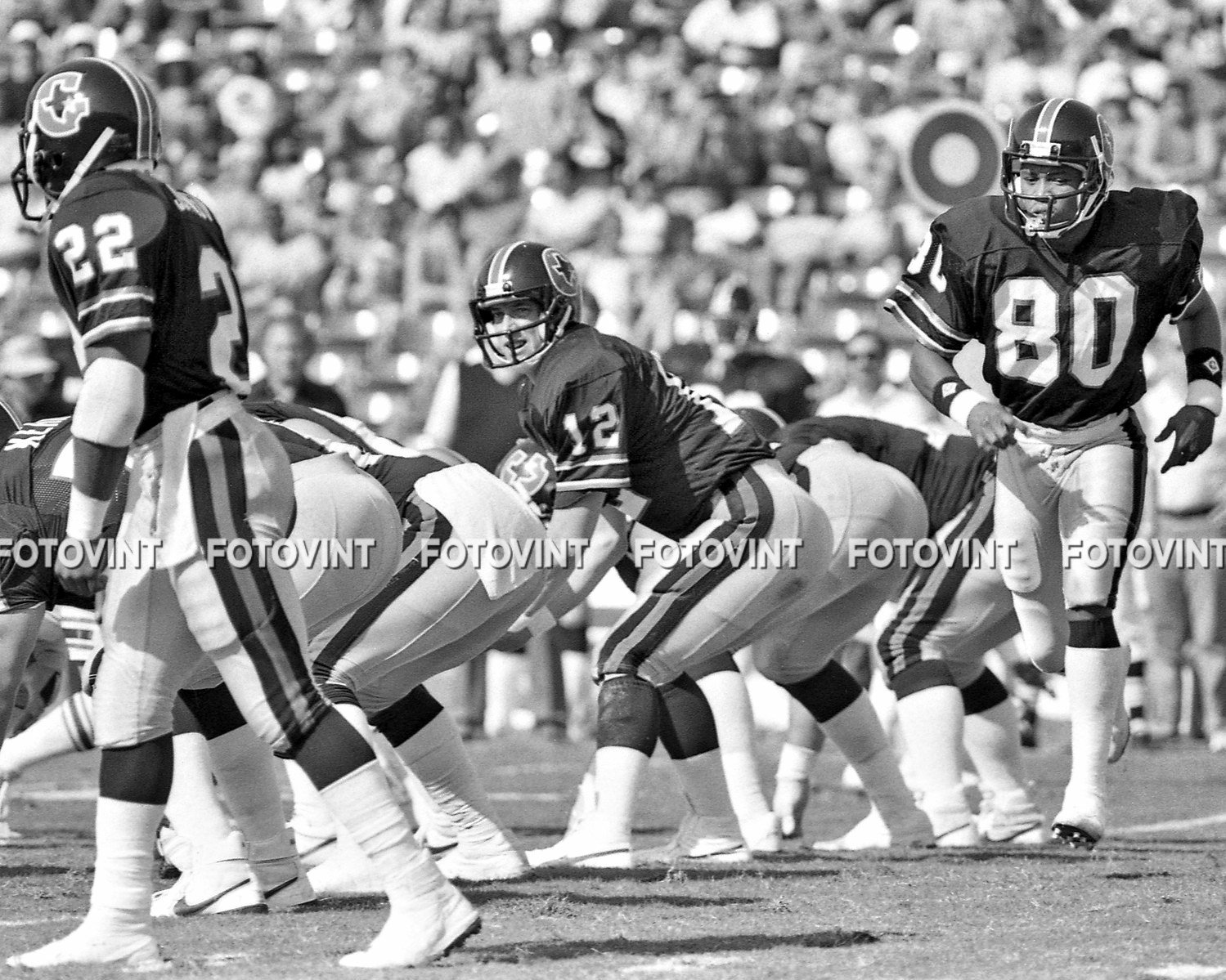 JIM KELLY USFL Photo Picture Houston Gamblers Football | Etsy