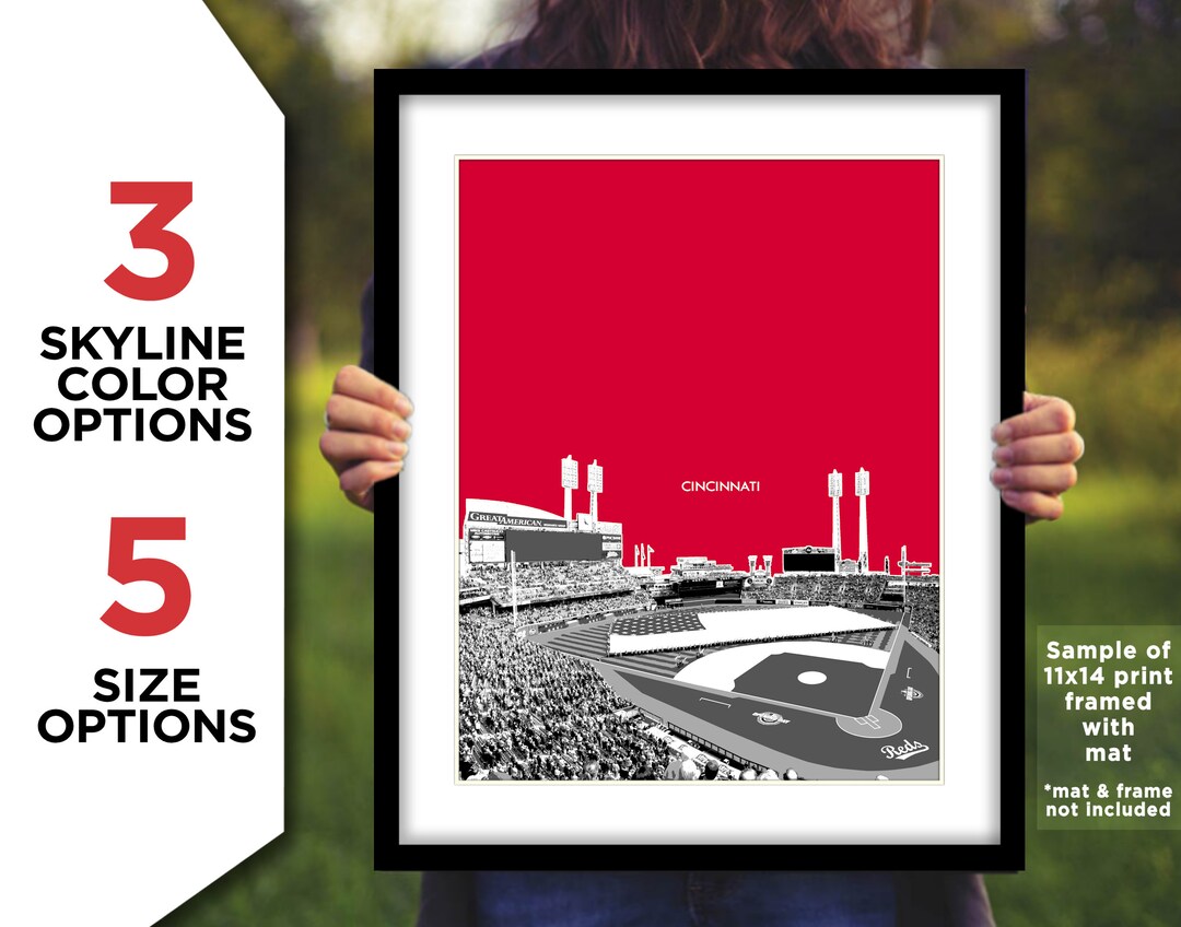 Cincinnati Reds GREAT AMERICAN Ball Park GABP Photo Picture Baseball ...