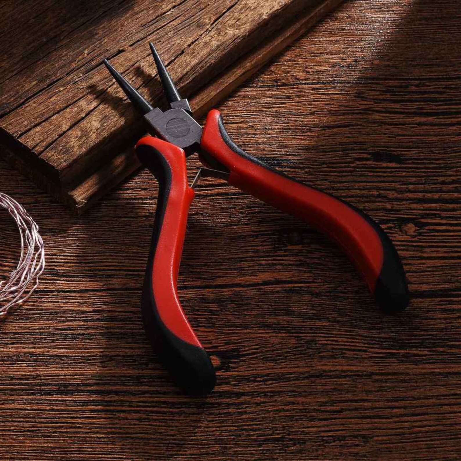 Carbon Steel Pliers, Round Nose Pliers, Smooth, Wire Looping Pliers ...