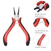 Carbon Steel Pliers, Round Nose Pliers, Smooth, Wire Looping Pliers ...
