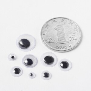 Bulk Wiggle Googly Eyes, Various Sizes, 300-1000plus Pieces, Colorful ...