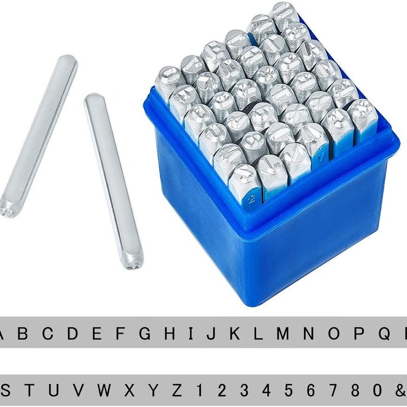 Metal Alphabet Stamp - Etsy