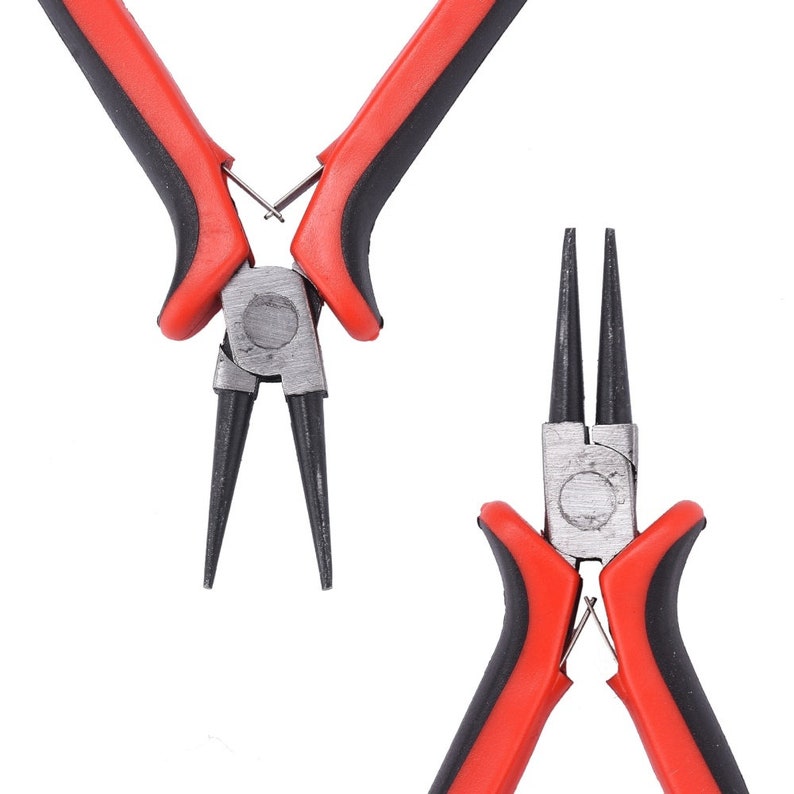 Carbon Steel Pliers, Round Nose Pliers, Smooth, Wire Looping Pliers ...