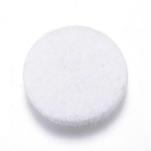 5 or 10 Essential Oil Perfume Pads, Replacement Pads, Circles, Diffuser ...