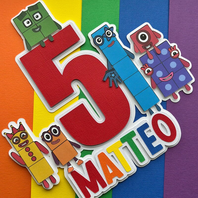 Number Table for Cake - Etsy