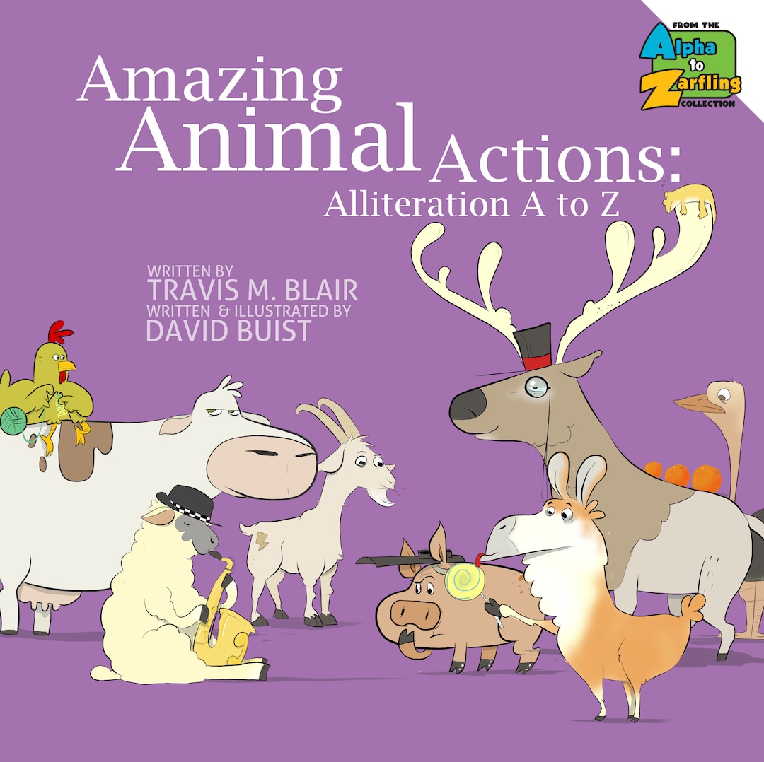 Amazing Animal Actions: Alliteration A to Z - Etsy