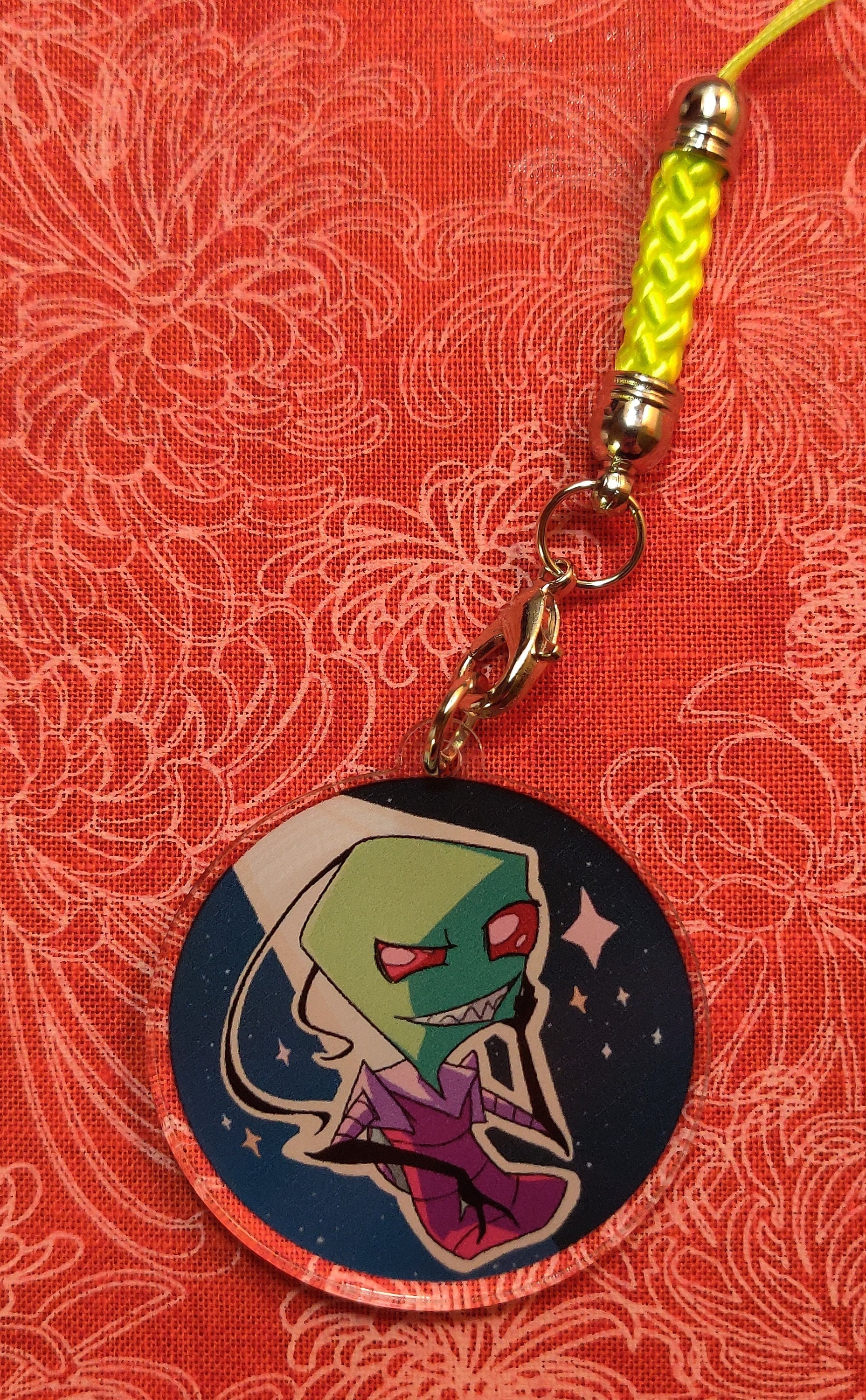 Invader Zim Keychain Charms - Etsy