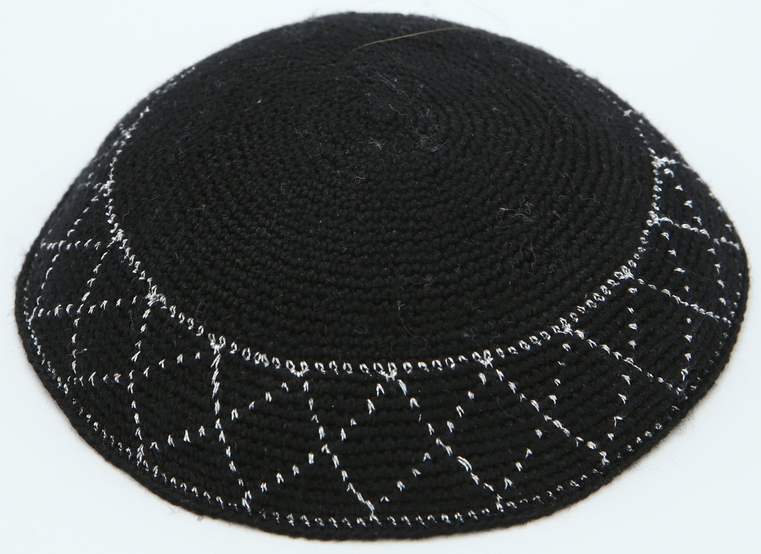 Kippaco Hand Knitted Yarmulke, Knitted Kippah Hat 16.5 Cm/6.5 Inc 072 ...