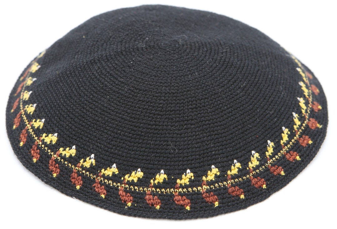 Kippaco Hand Knitted Yarmulke, Knitted Kippah Hat 15.2 Cm/6 Inc 036 ...
