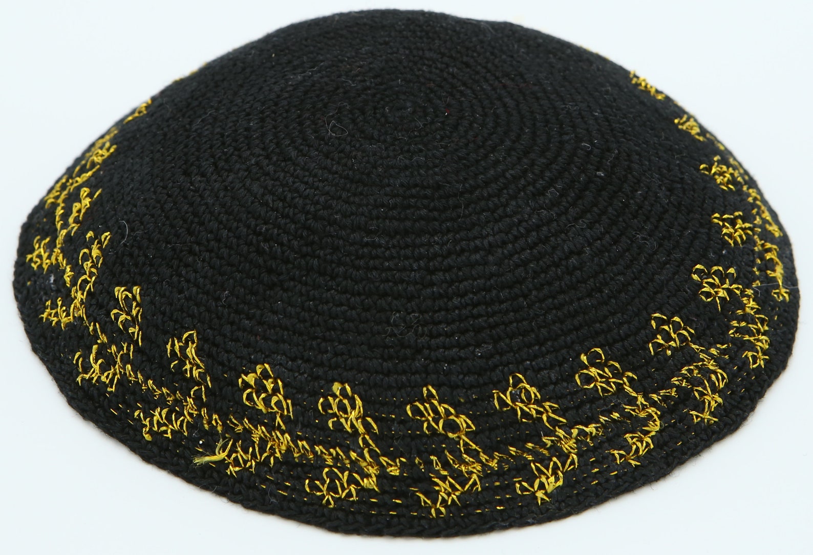 KippaCo Hand Knitted Yarmulke Knitted Kippah Hat 14 Cm/5.4 | Etsy