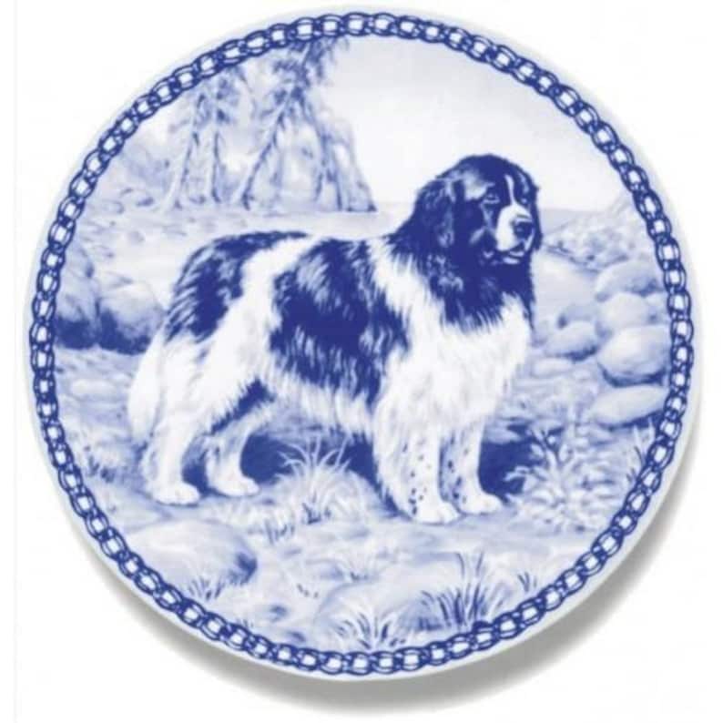 Newfoundland Landseer - Dog Plate Made in Denmark From the Finest ...