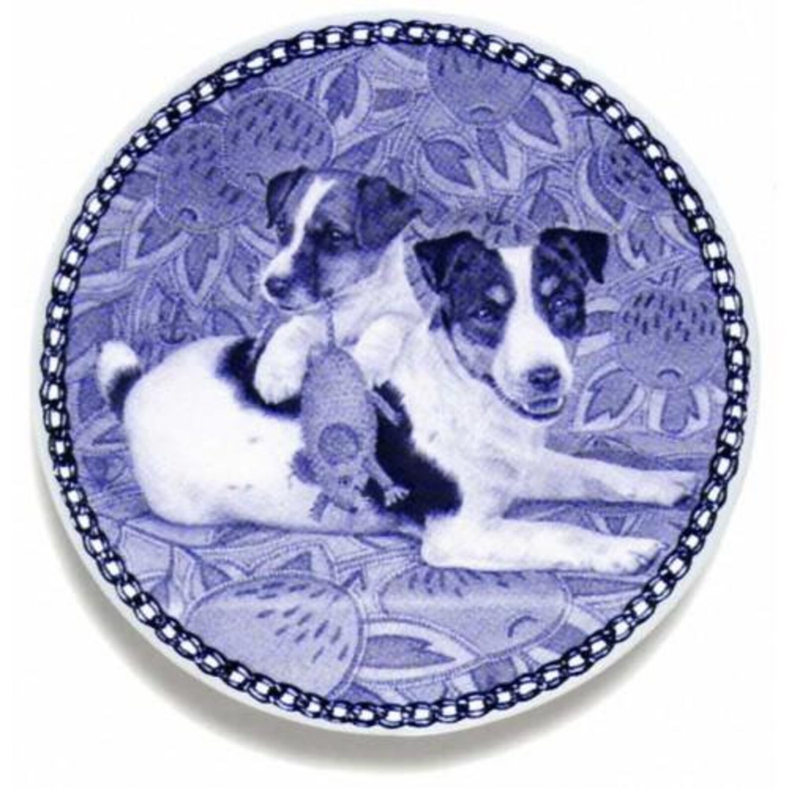 Jack Russell Terrier Dog Plate Made in Denmark From the Finest European ...