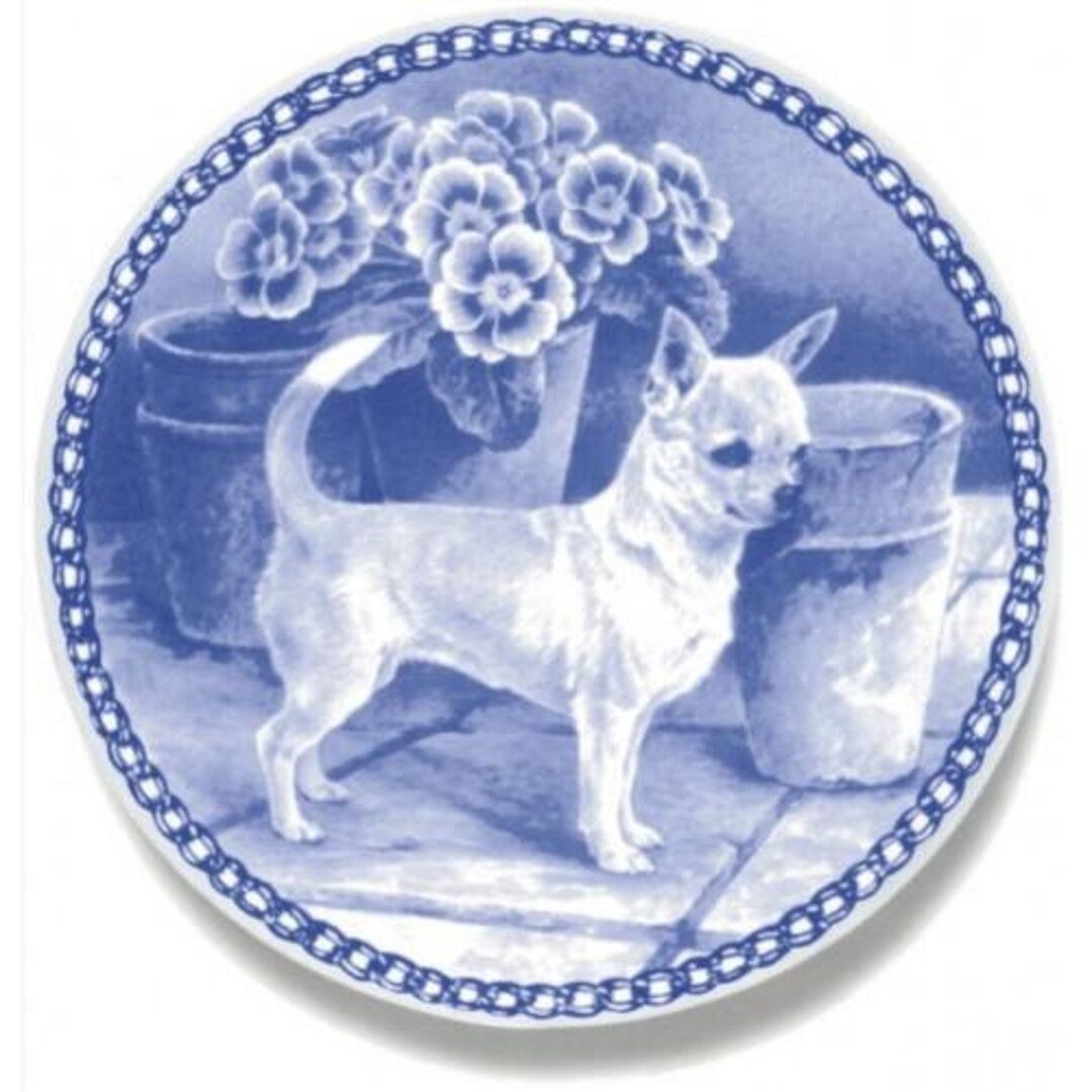 Chihuahua - Smooth Coat - Dog Plate Made in Denmark From the Finest ...