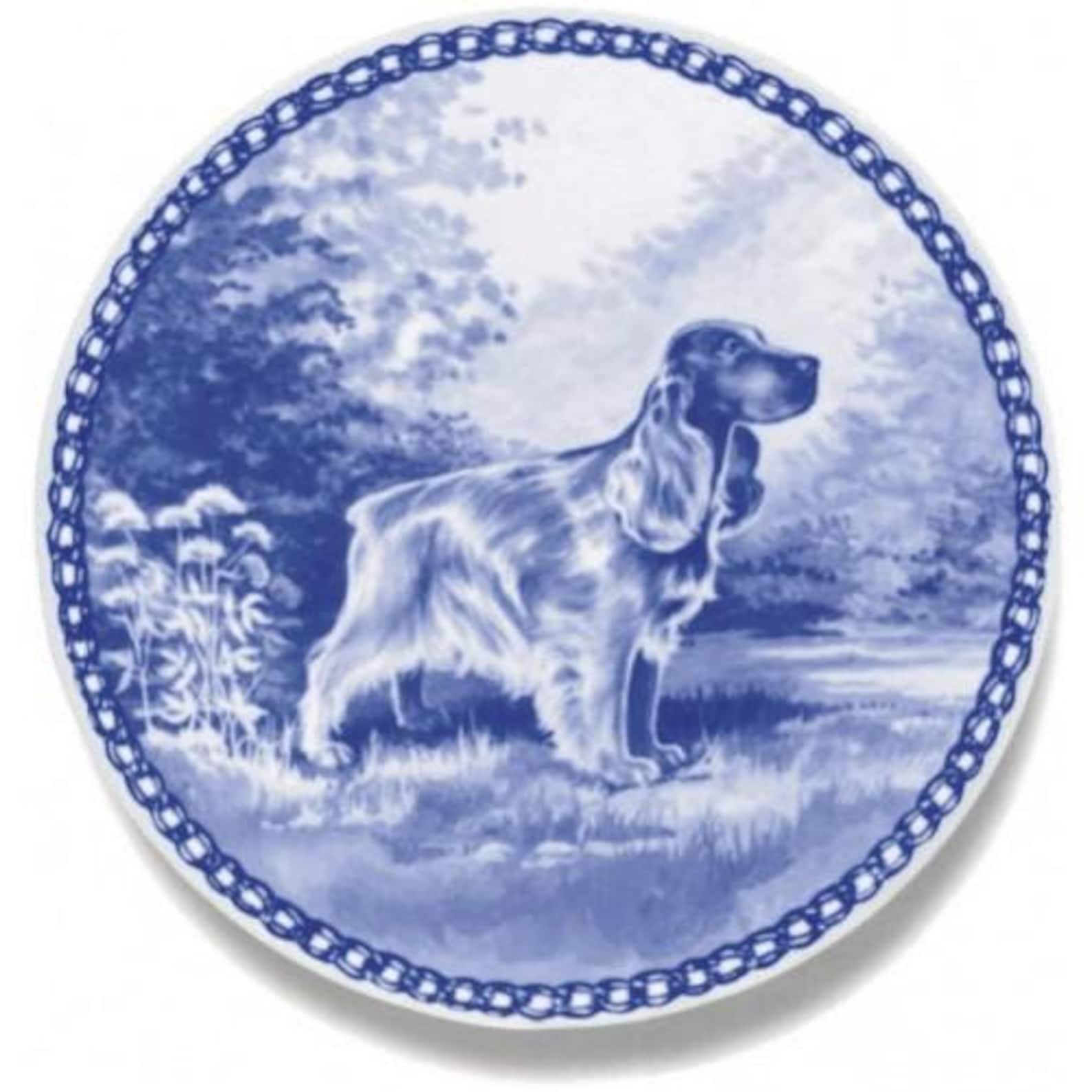 Cocker Spaniel English Dog Plate Made in Denmark From the - Etsy
