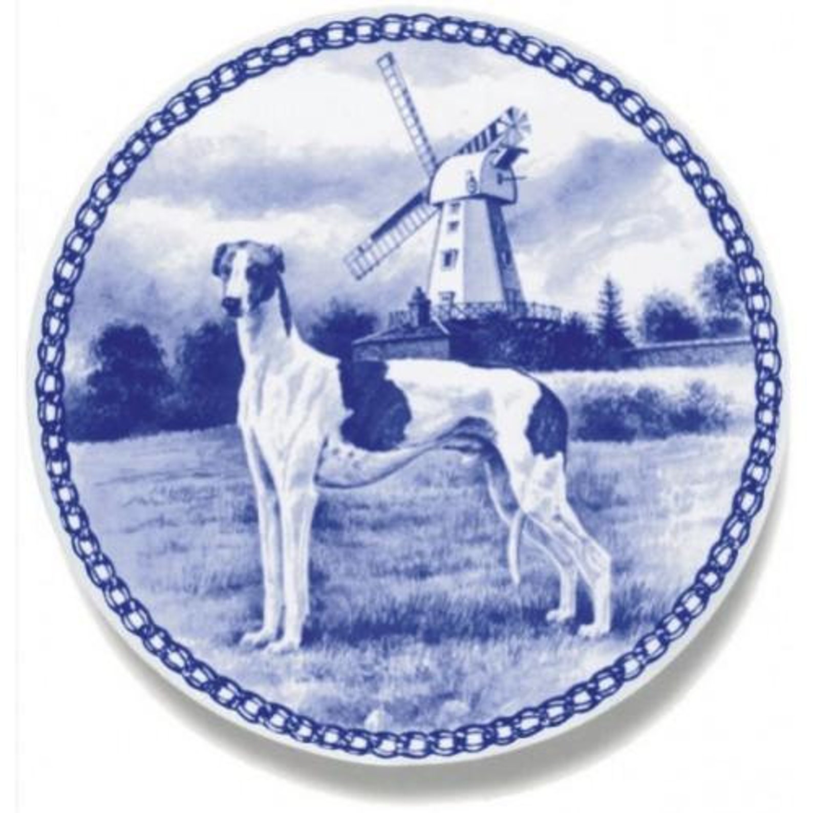 Greyhound - Dog Plate Made in Denmark From the Finest European ...