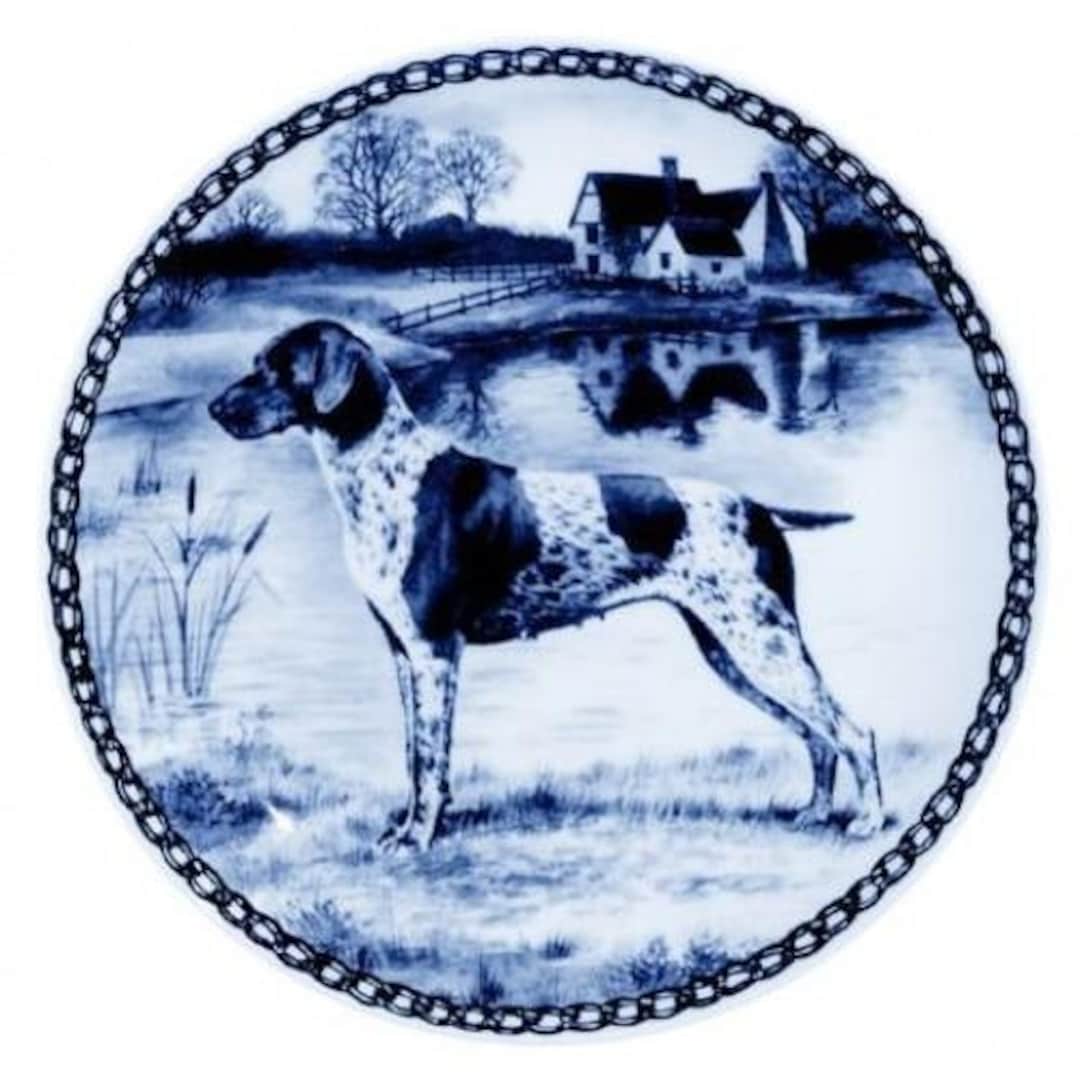 German Shorthaired Pointer - Dog Plate Made in Denmark From the Finest ...