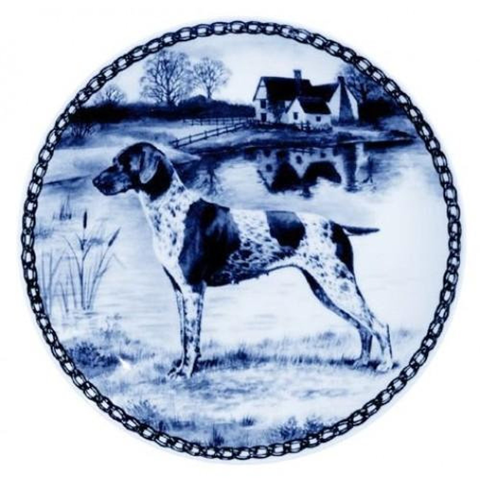German Shorthaired Pointer - Dog Plate Made in Denmark From the Finest ...
