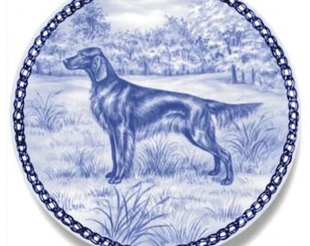 Collie Smooth Blue Merle Dog Plate Made in Denmark From the Finest ...